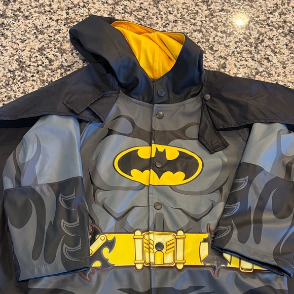 Jackets & Coats | Batman Themed Hooded Raincoat | Poshmark